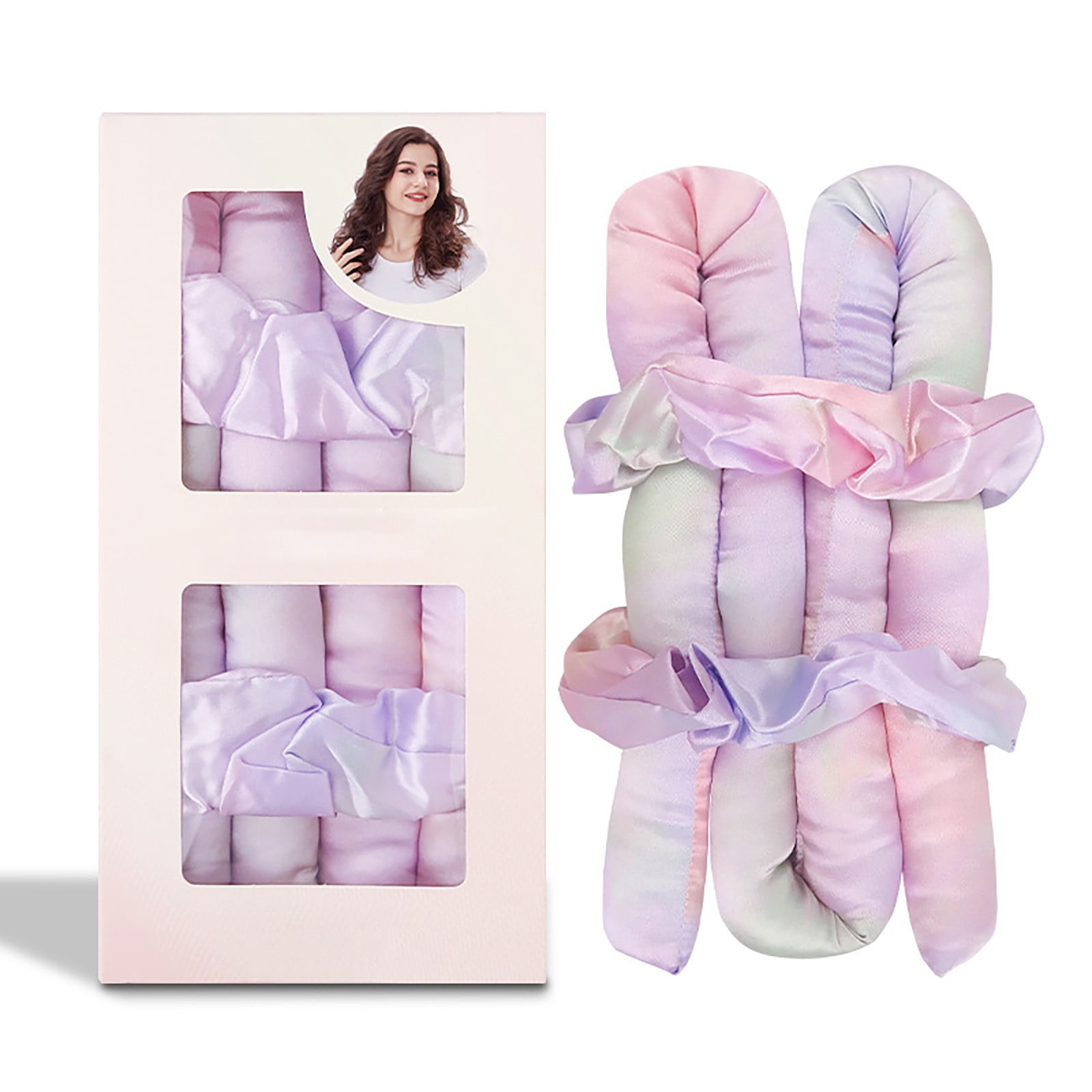 Convenient and Efficient Satin Pearl Non Heat Curling Stick That Does ...