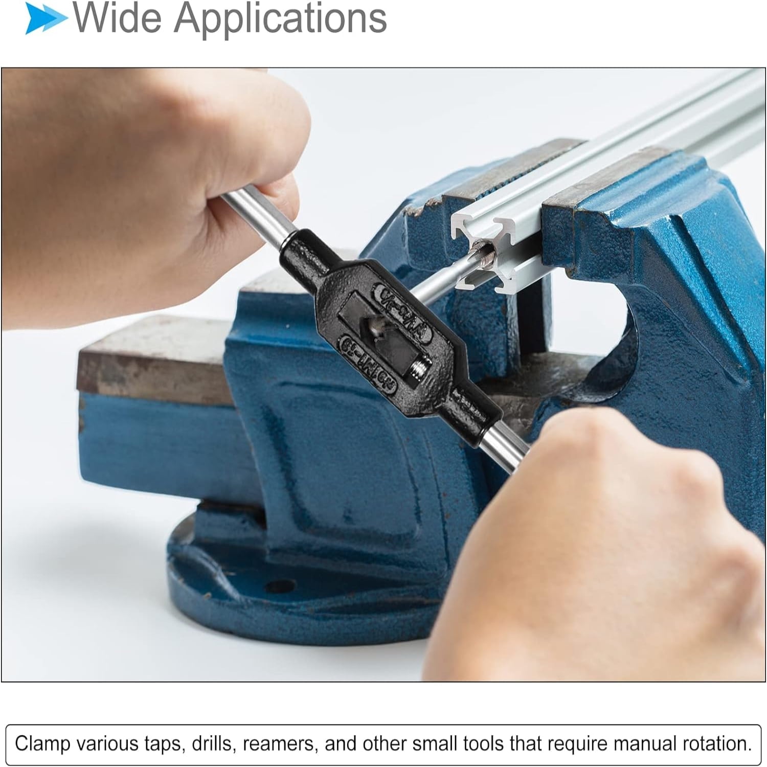 Convenient and versatile Single End Tap Wrench Handle - Adjustable for ...