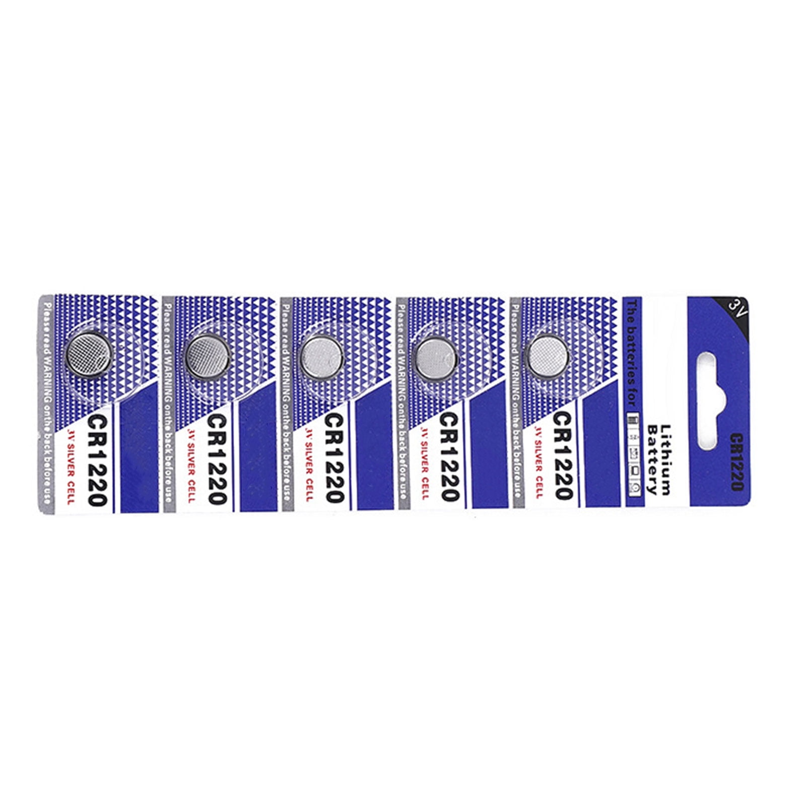 Conveniently Portable CR1220 Button Batteries Coin Coin Cell for Travel ...