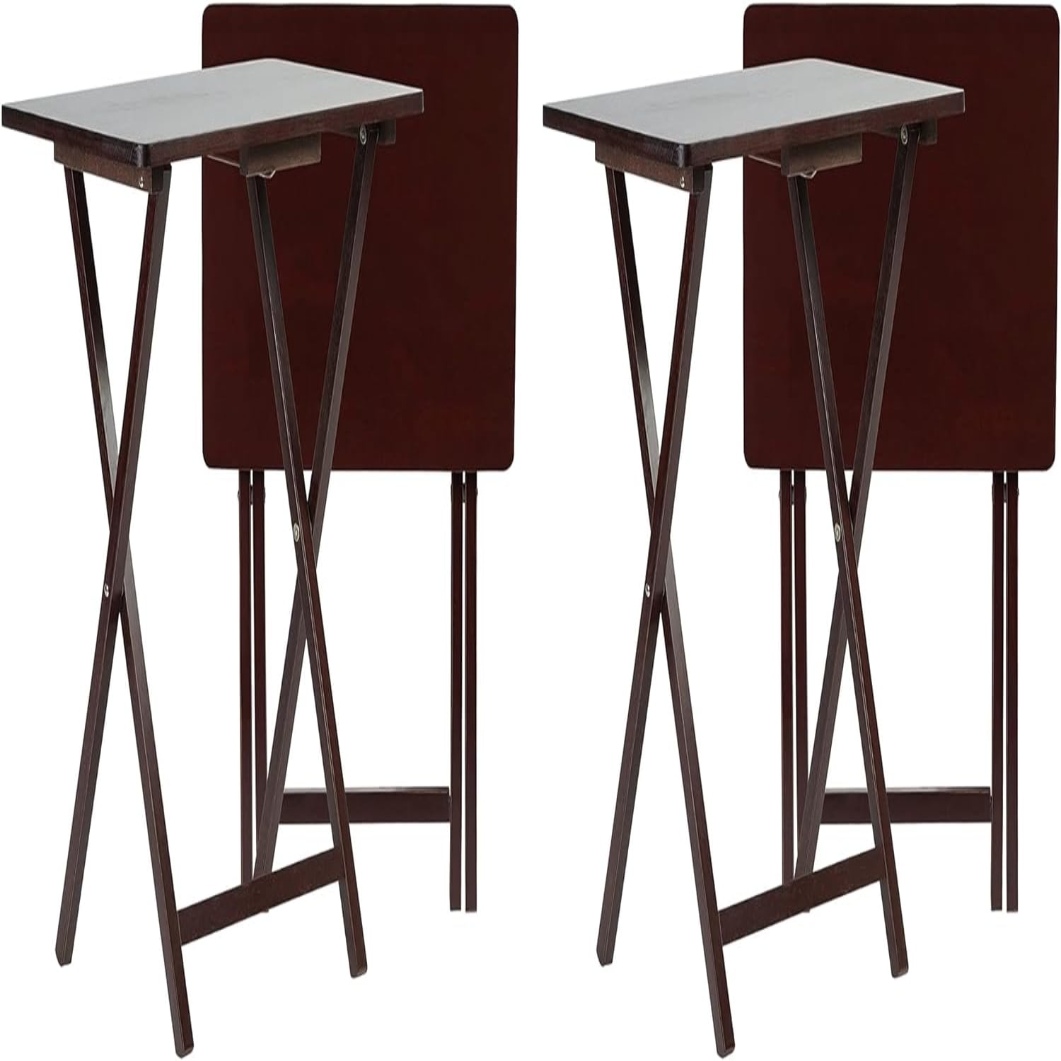 Conventional Solid and Sturdy Wood Construction Portable Folding TV ...