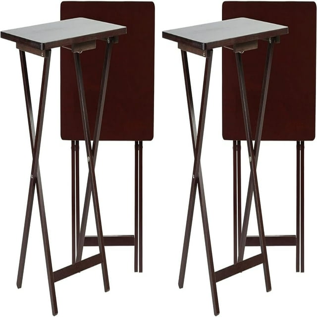 Conventional Solid and Sturdy Wood Construction Portable Folding TV ...