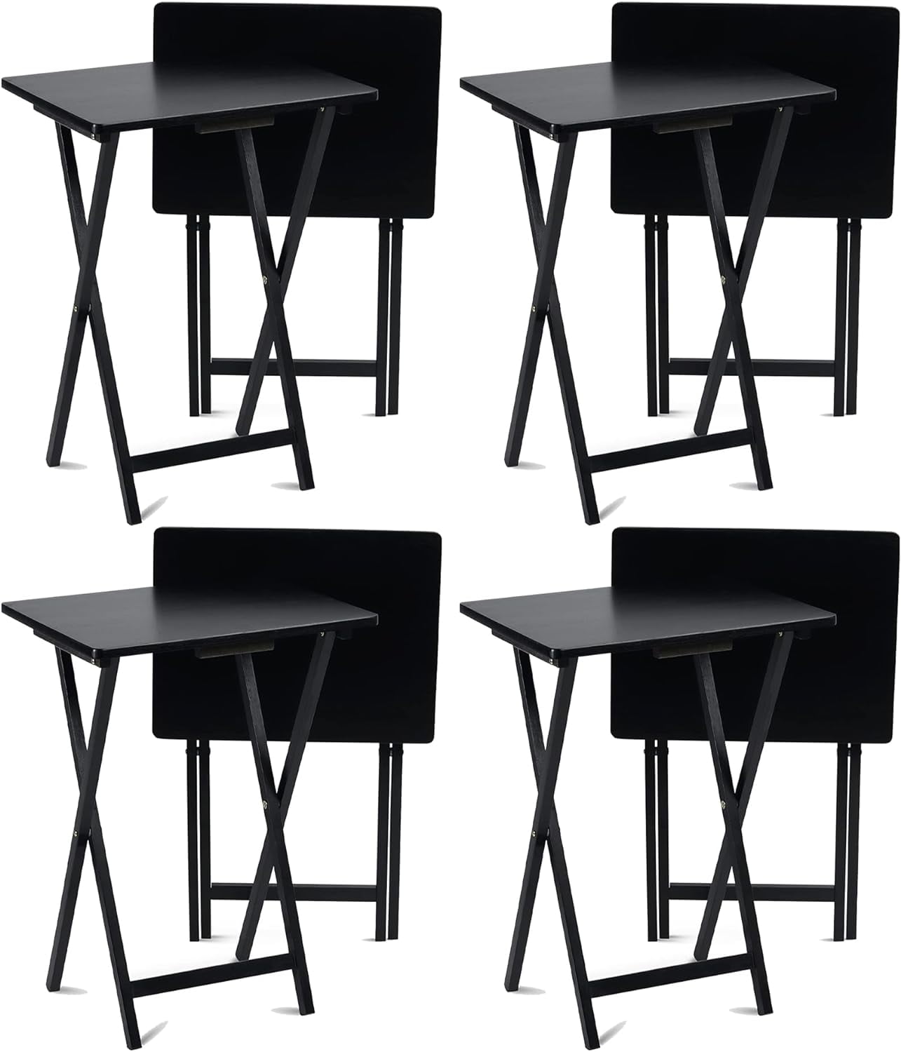 Conventional Solid and Sturdy Wood Construction Portable Folding TV ...