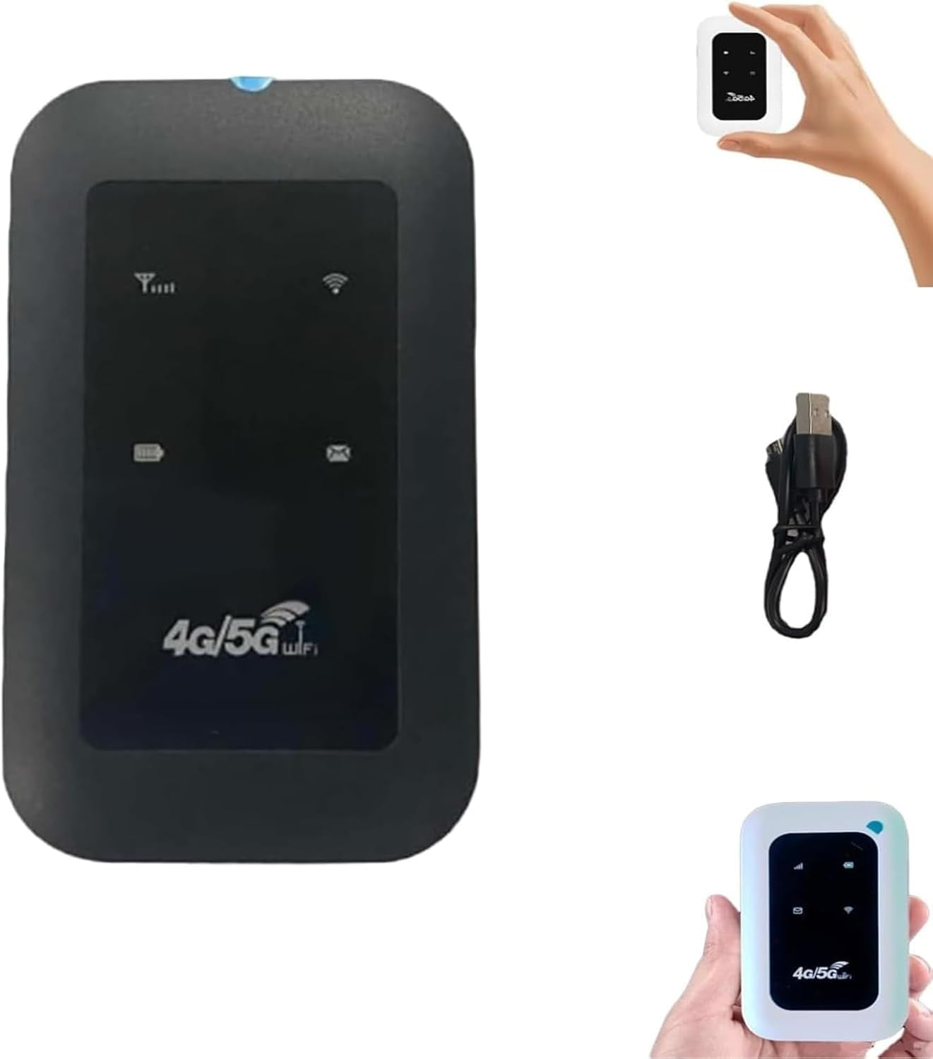 Convergek All-Network Portable WiFi, Power on and use Travel Router ...