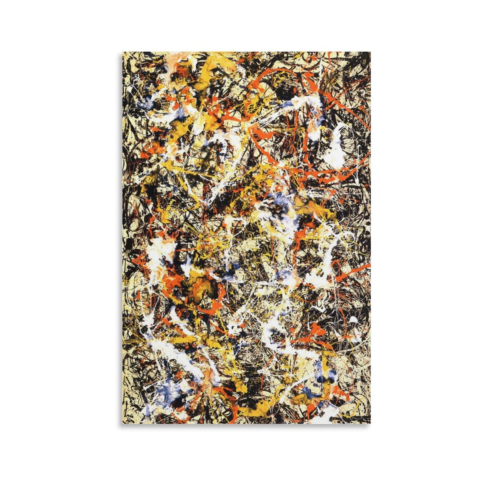 Convergence by Jackson Pollock Painting Poster1 Poster Cool Artworks ...
