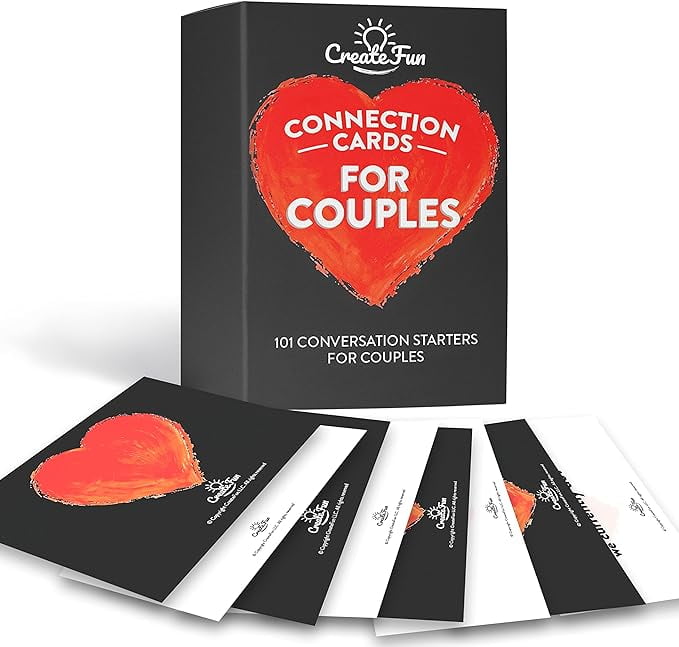 Conversation Cards for Couples - 101 Couples Conversation Starter Cards ...