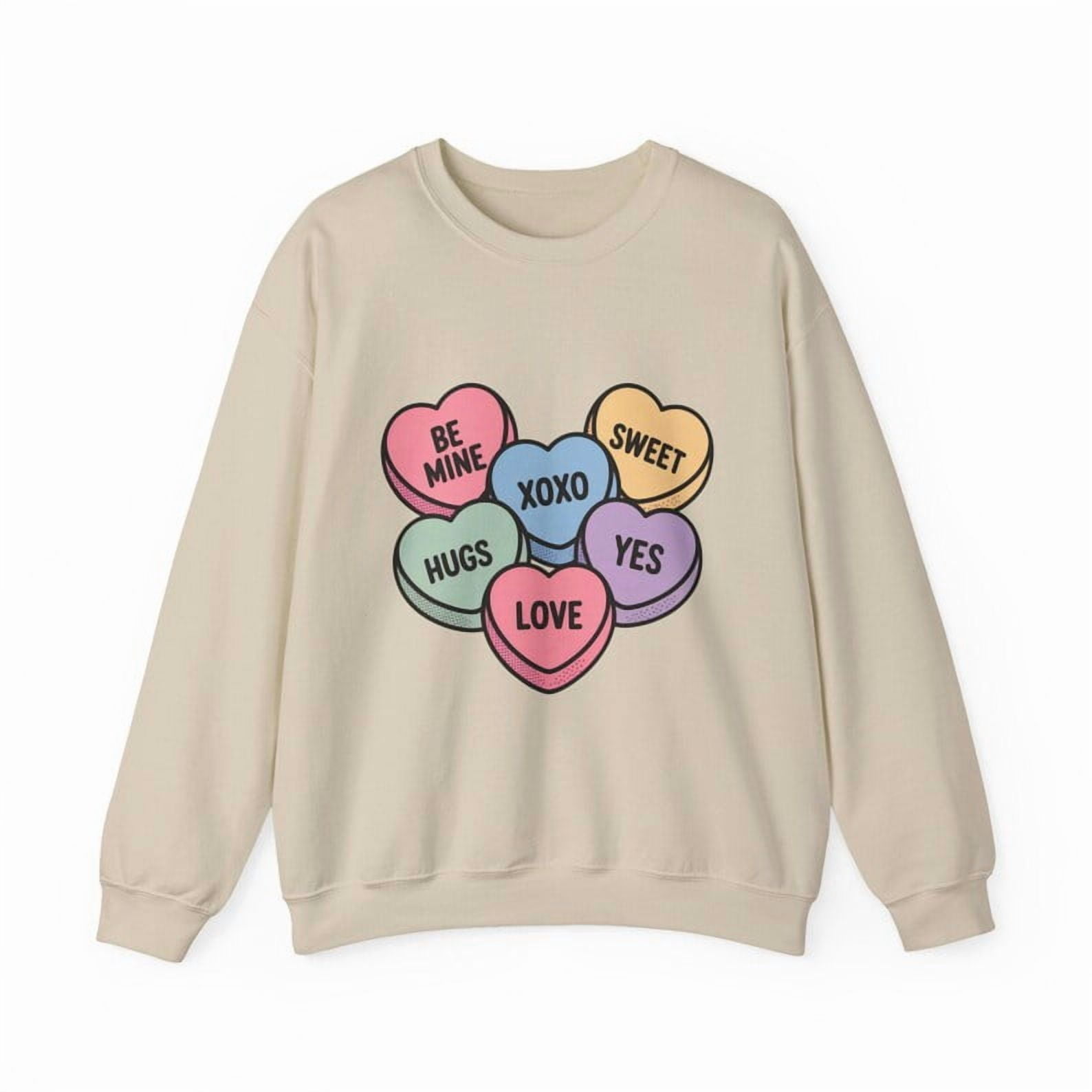 Conversation Heart Candy Design Valentine Message Graphic Sweet Love ...