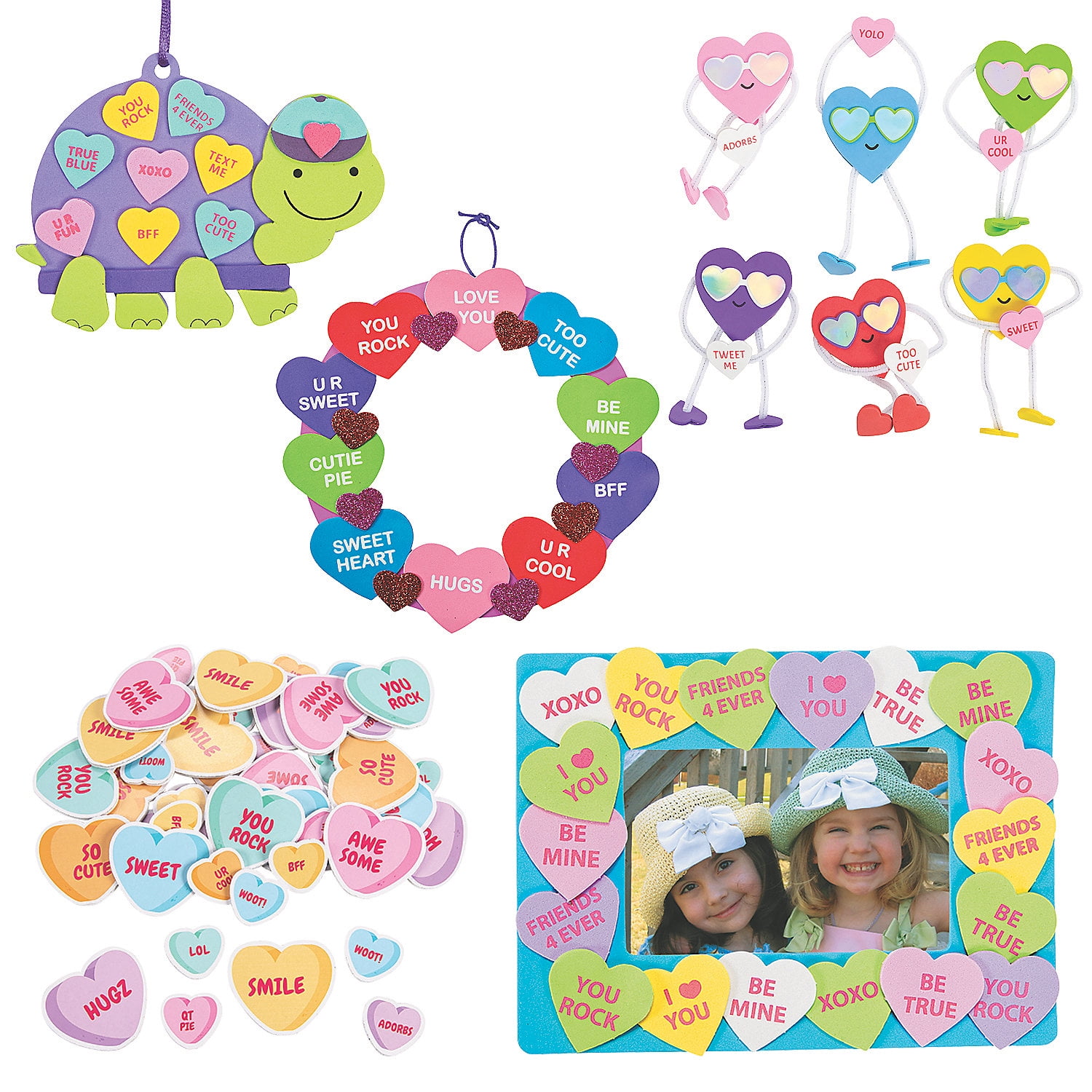 Conversation Heart Craft Kit Assortment May Vary - Walmart.com