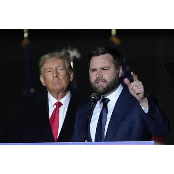 ConversationPrints JD VANCE DONALD TRUMP VP GLOSSY POSTER PICTURE PHOTO ...