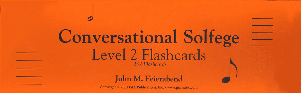 Conversational Solfege, Level 2 (Flashcards) - Walmart.com