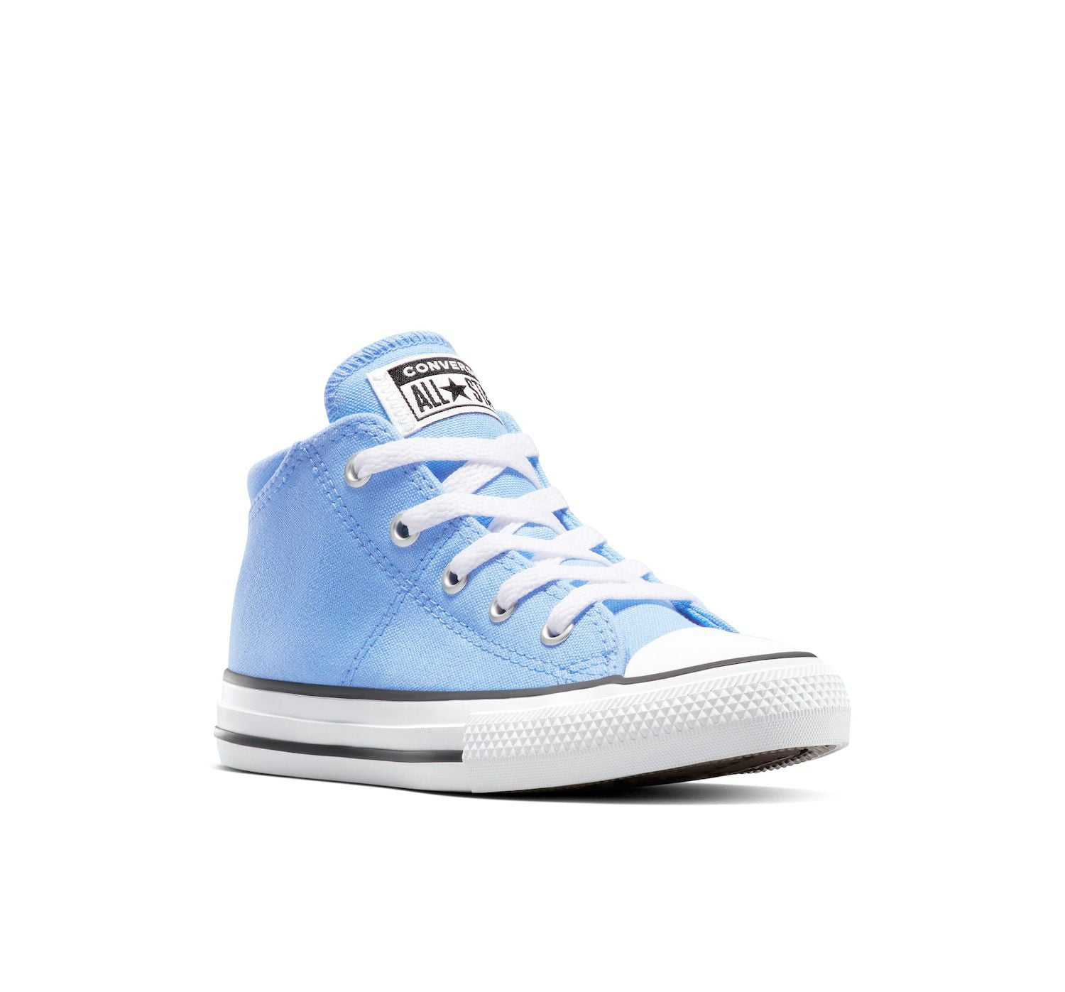 Converse Boys' & Girls' CTAS Madison Mid Shoes Color: Light Blue Size ...