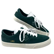 Converse One Star Low Top Suede Checker White Green Sneakers 172353C ...