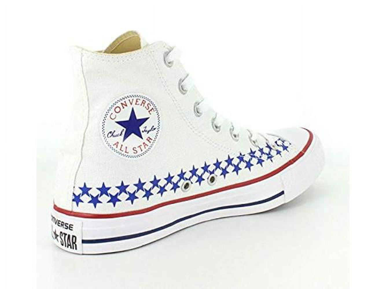 Converse CONVERSE CTAS HI WHITE/BLUE Unisex/Adult shoe size 4 Casual ...