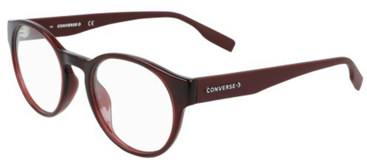 Converse CV5018 610 Men's Crystal Team Red Round Frame Eyeglasses ...
