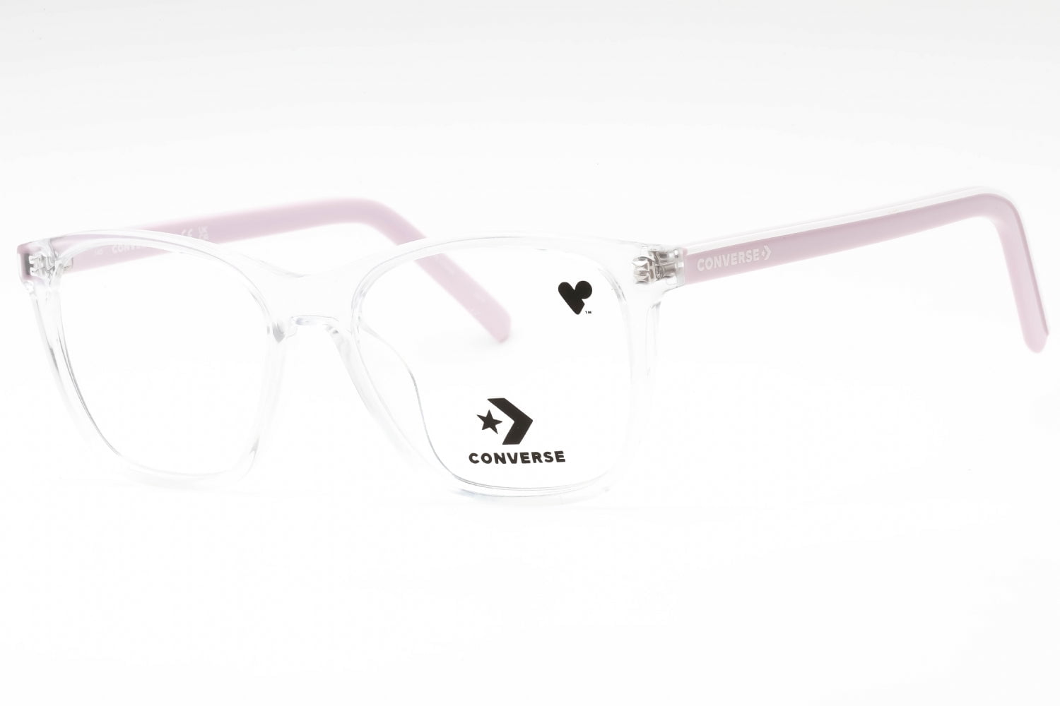 Converse CV5050 970 Women's Crystal Clear Square Frame Eyeglasses ...