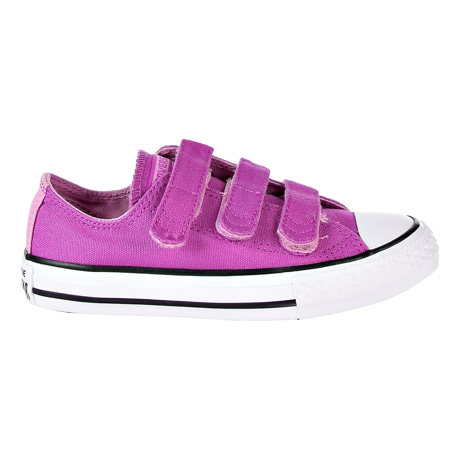 Converse Chuck Taylor All Star 3V OX Big Kid's Shoes Hyper Magenta ...
