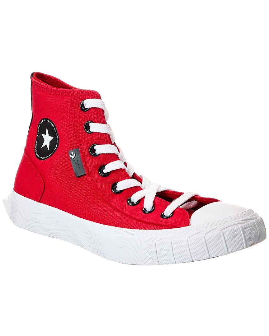 Converse Chuck Taylor All Star Alt Star Canvas High-Top Sneaker, 4, Red ...