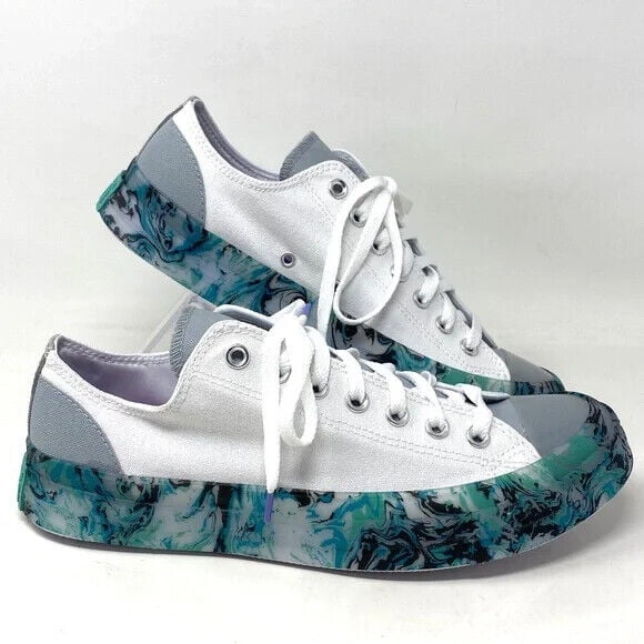 Converse Chuck Taylor All Star CX Low Top Gray White Canvas Sneakers ...