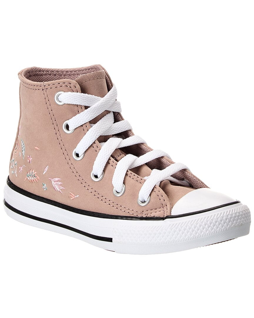 Converse Chuck Taylor All Star Canvas High-Top Sneaker, 1.5, Beige - Walmart.com