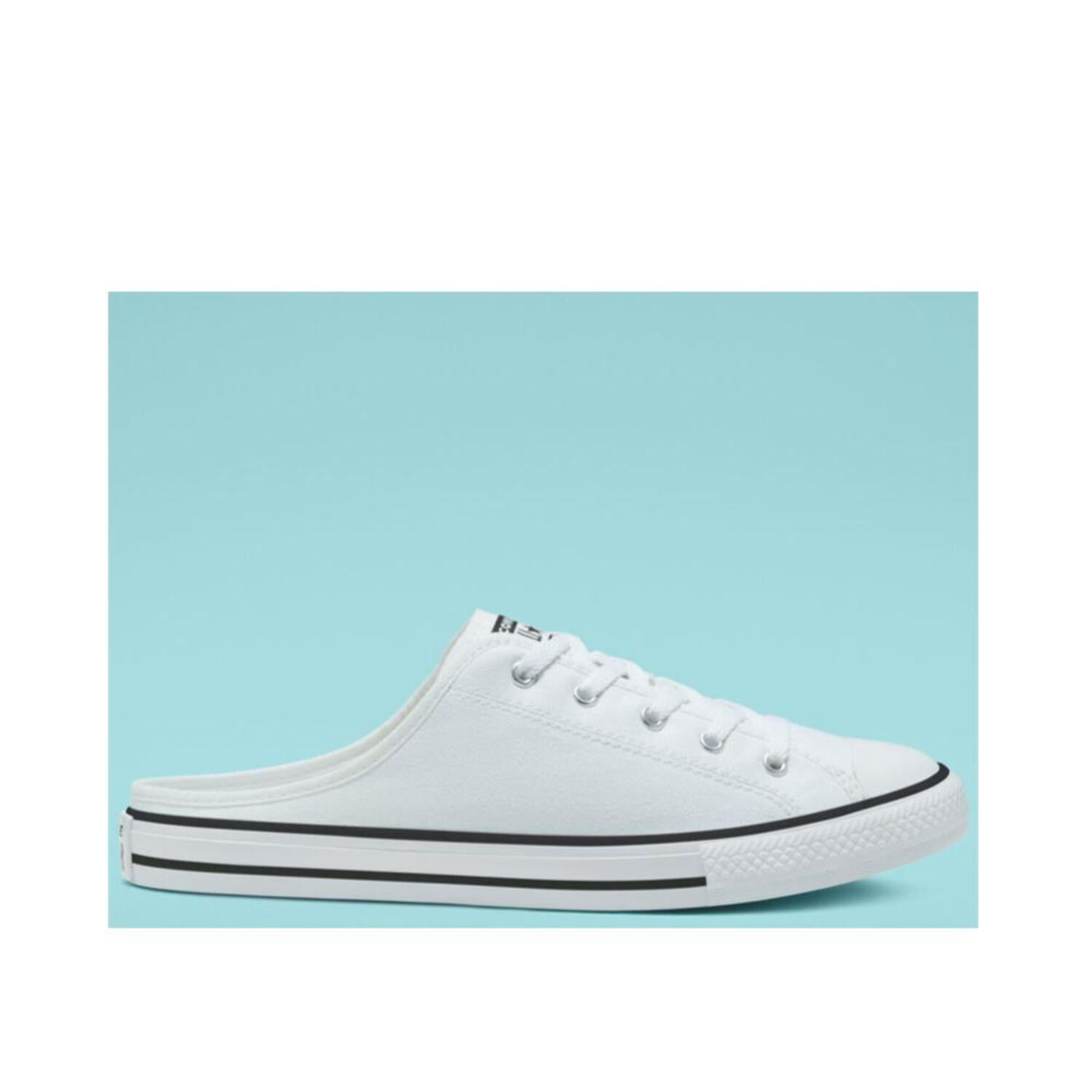 Converse Chuck Taylor All Star Dainty Mule Slip White/White/Black ...