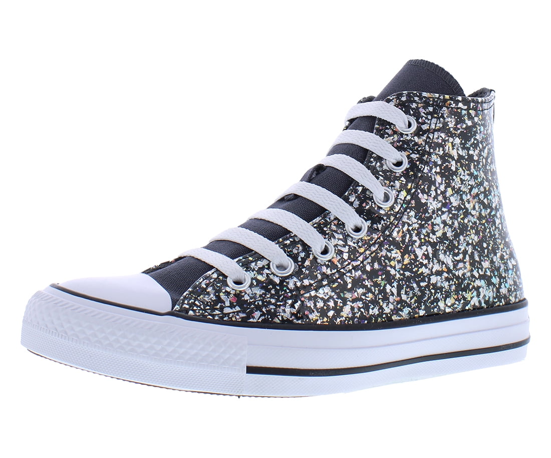 Converse Chuck Taylor All Star Glitter Junior Girls' (4-7) Hi-Top ...