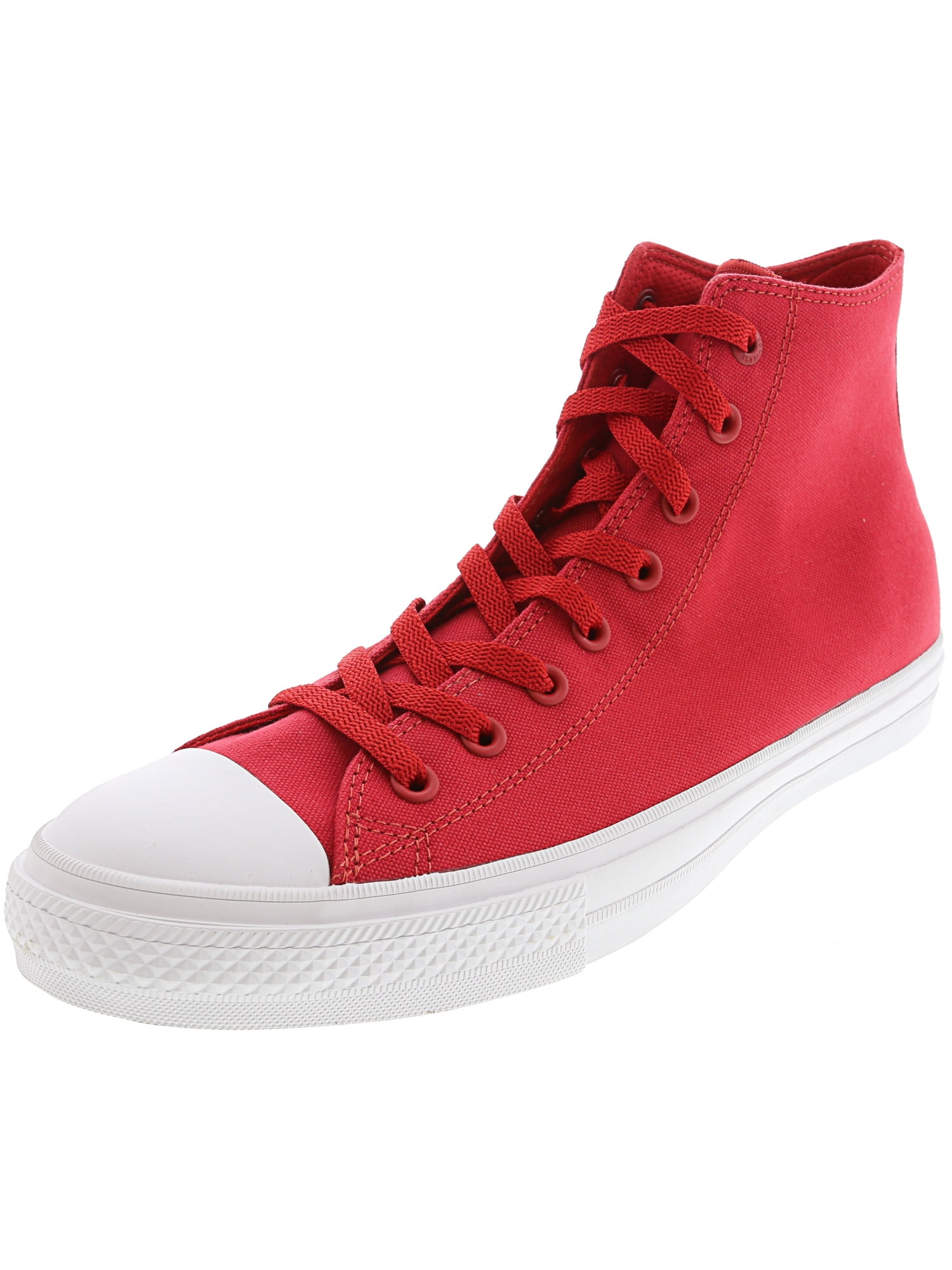 Converse Chuck Taylor All Star Hi Salsa Red / White High-Top Fashion ...
