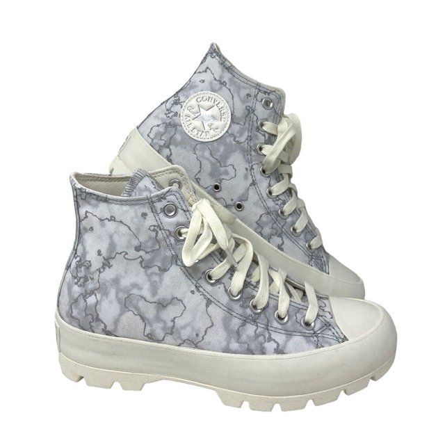 Converse Chuck Taylor All Star Lugged High Top Gray Platform A02032C ...