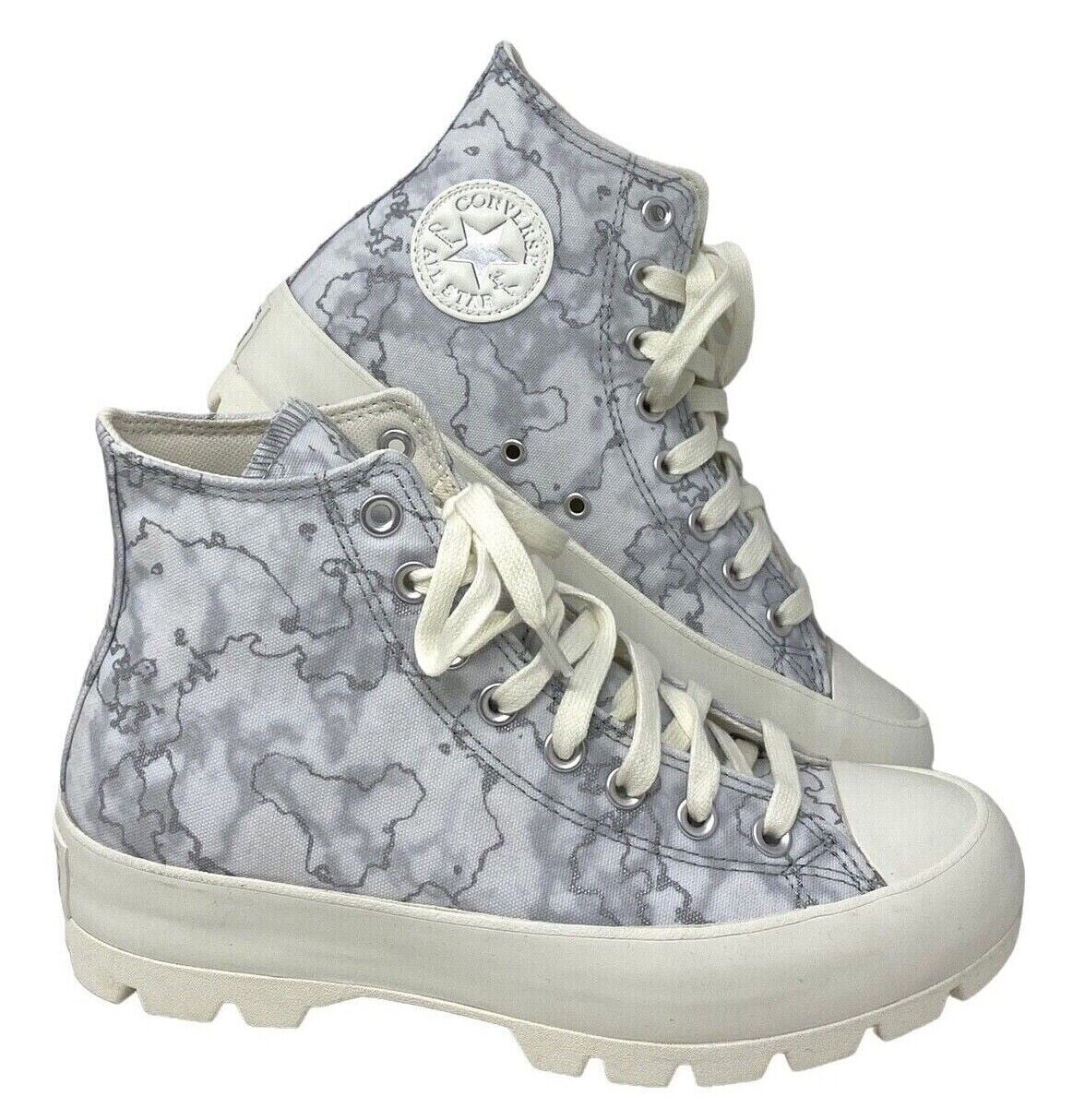 Converse Chuck Taylor All Star Lugged High Top Gray Platform A02032C ...