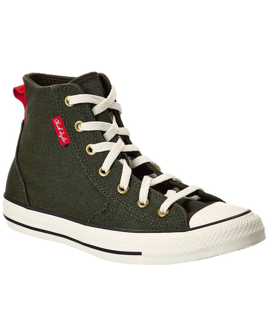 Converse Chuck Taylor All Star MFG Canvas High-Top Sneaker, 7, Green ...