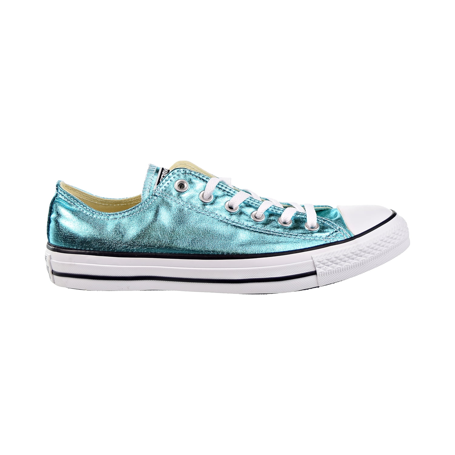 Converse Chuck Taylor All Star Metallic OX Mens Shoes Fresh Cyan-Black ...