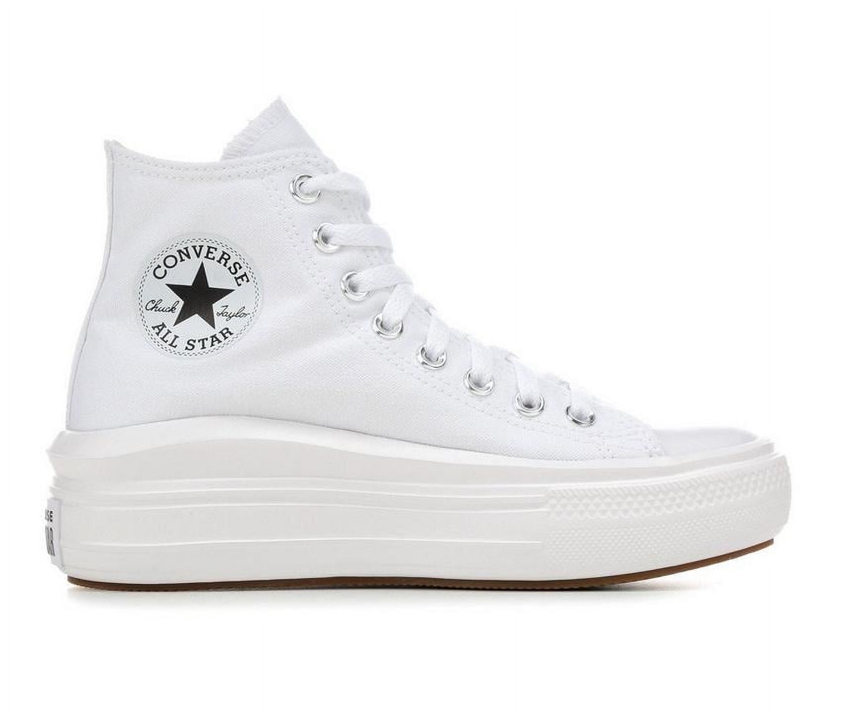 Converse Women's Chuck Taylor All Star Move High Top Trainers with Lift ...