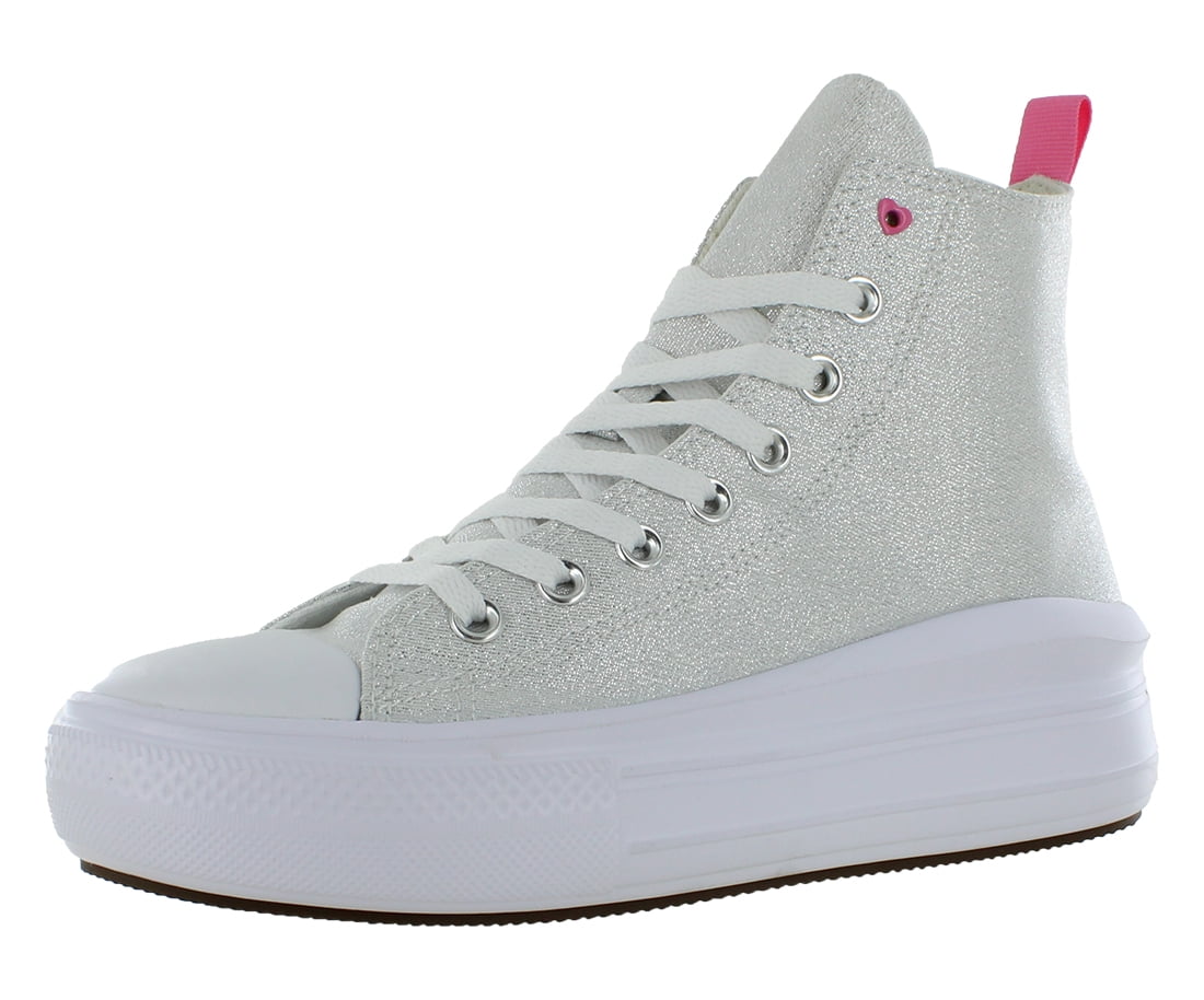 Converse Chuck Taylor All Star Move High PS Girls Shoes Size 7, Color ...