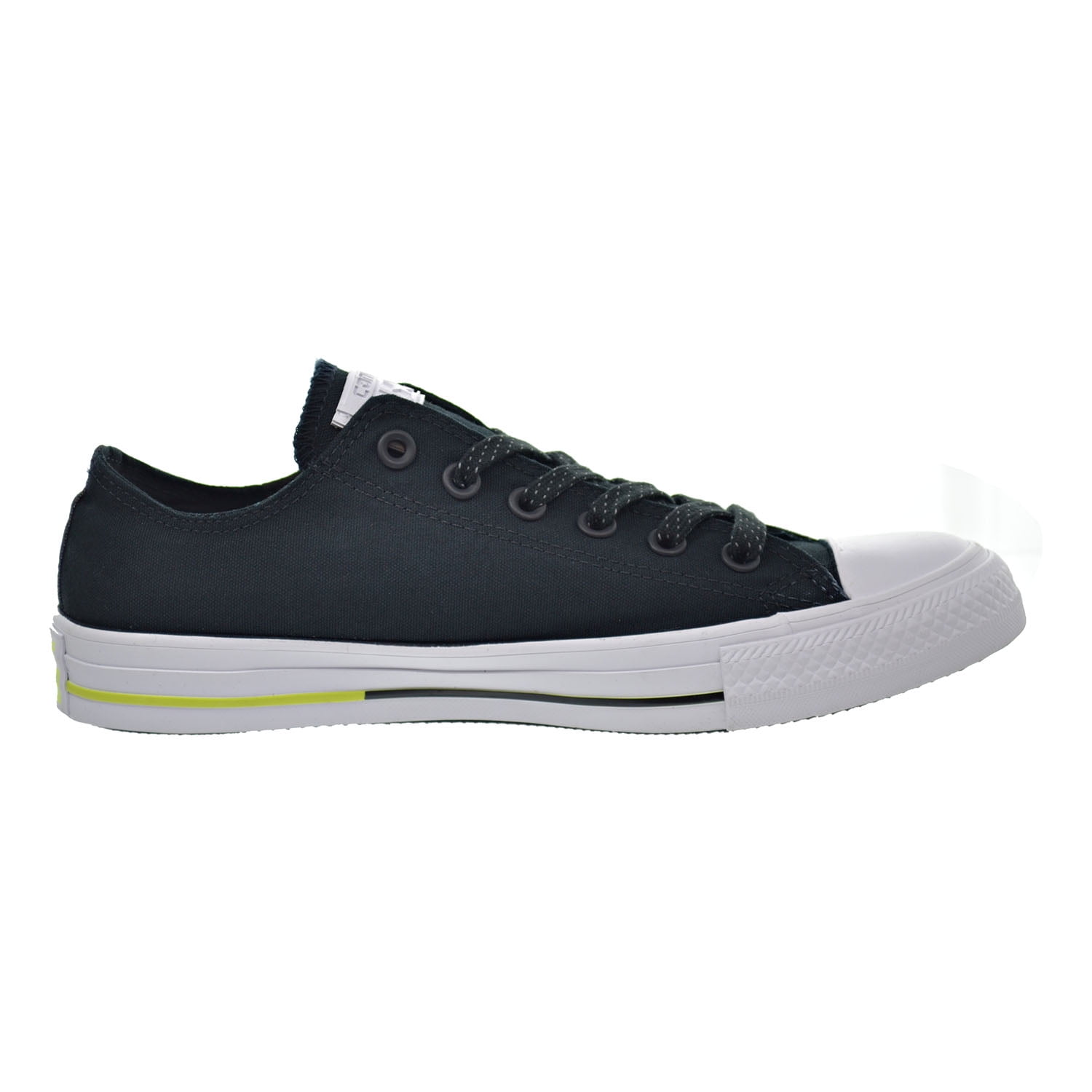 Converse Chuck Taylor All Star OX unisex Shoes Black/White/Volt 153798f - Walmart.com