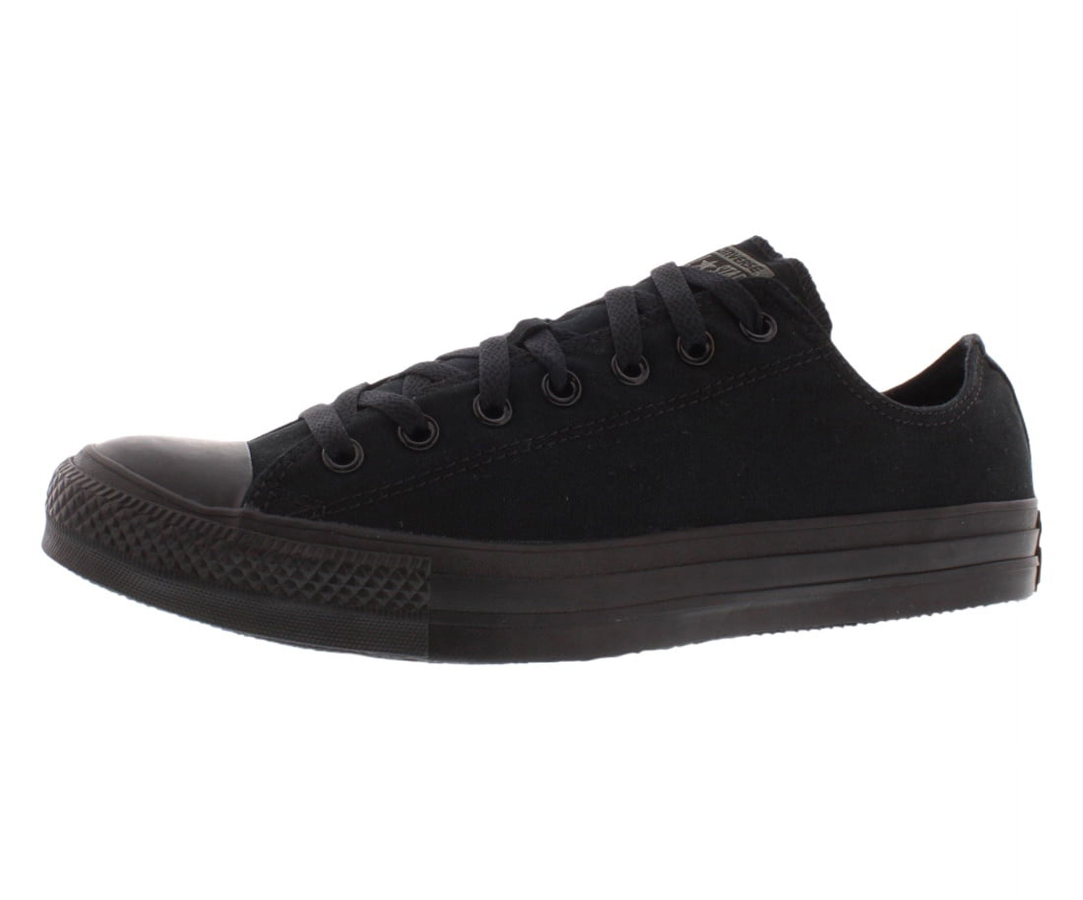 Converse Chuck Taylor All Star Ox Unisex Shoes Size 11.5, Color: Black Monochrome - Walmart.com