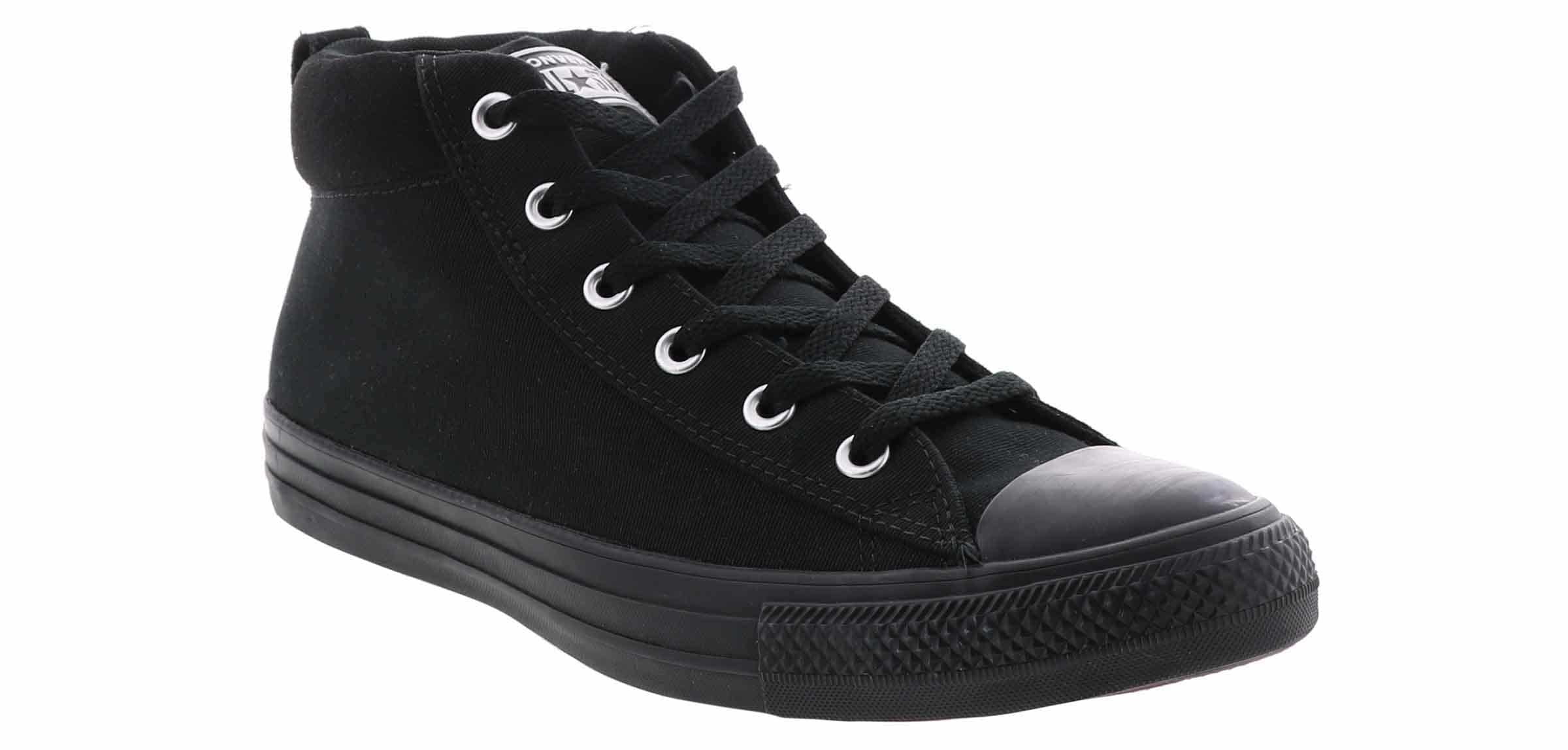 Converse Chuck Taylor All Star Street Shoe | 168725F Black - Walmart.com