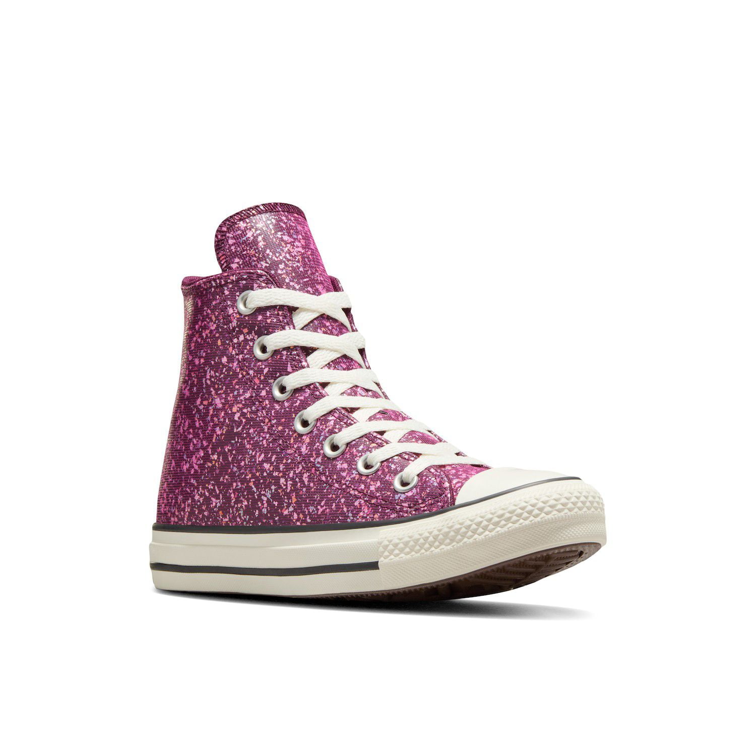 Converse Chuck Taylor All Star Women's Glitter High Top Shoes Color: Orchid Abyss Size: 6 ...