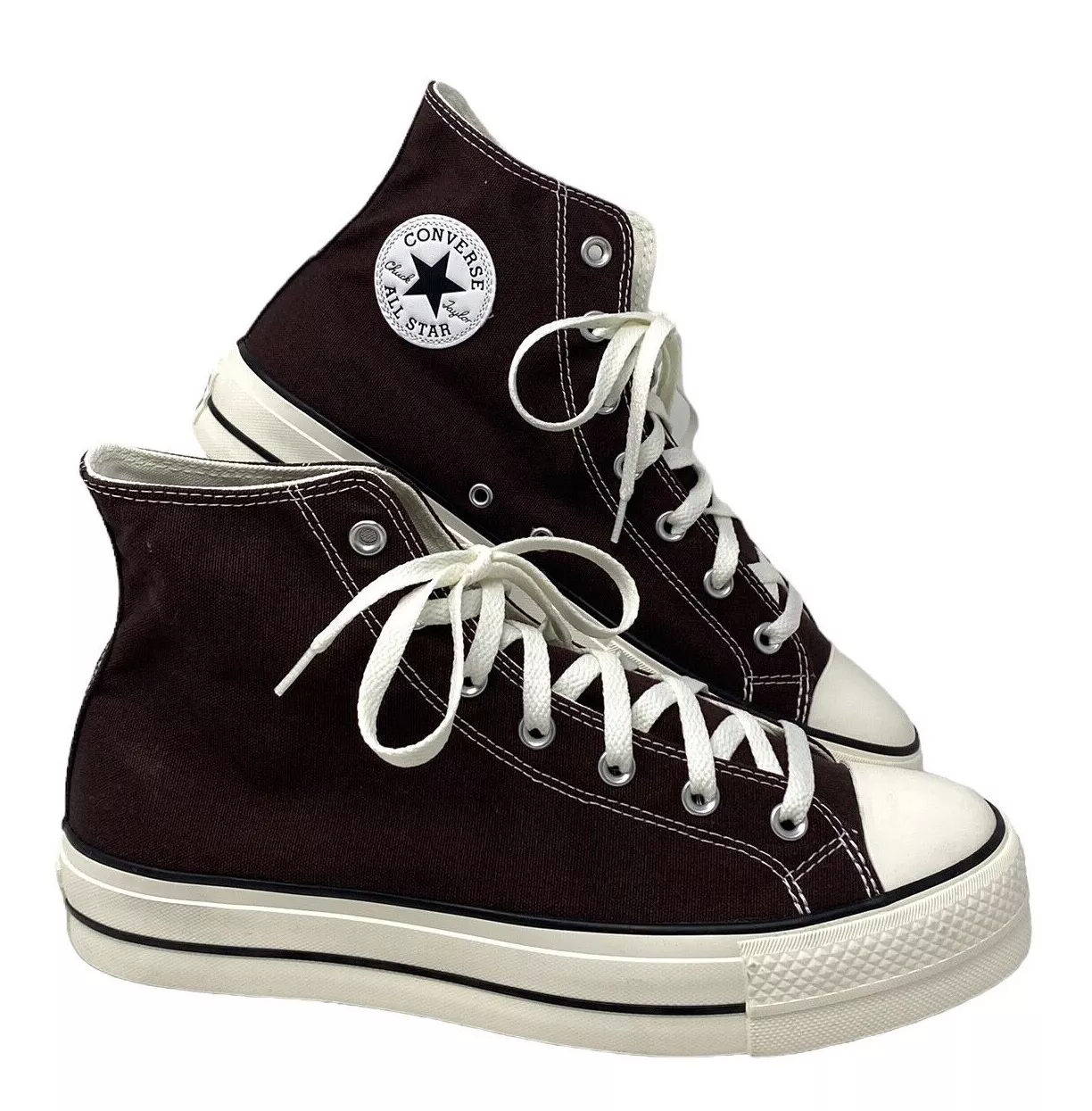 Converse Ctas Lift Platform High Shoes Brown For Skate Custom 171209C ...