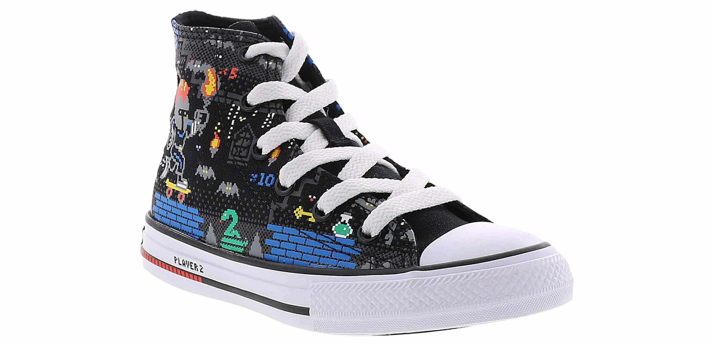 Converse Gamer Chuck Taylor All Star Boys' Hi-Top Sneaker | 670212F ...