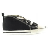 Converse Infant/Toddler Shoes - First Star High Top, Black/White ...