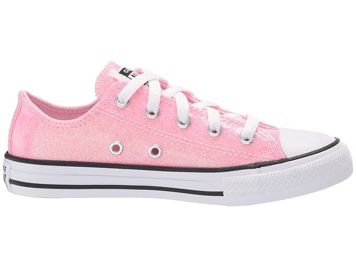 Converse Junior Glitter CTAS Ox Cherry Blossom/Black/White 666895C ...