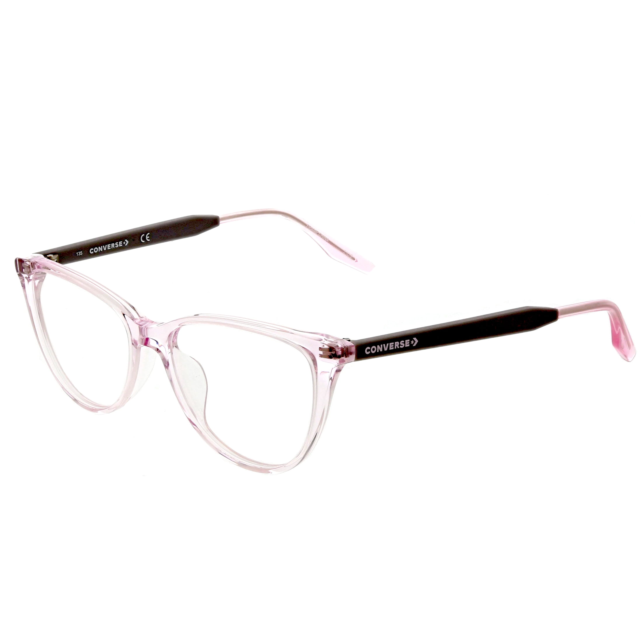 Converse Kids Cat Eye Eyeglasses, CV5022Y, Pink/Grey, 50-15-135, with ...