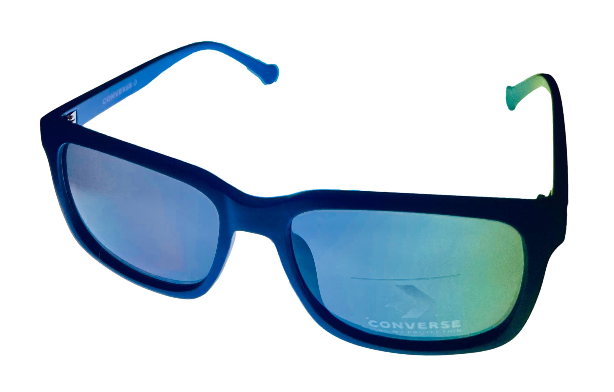 Converse Matte Men's Square Plastic Sunglasses, Navy - Walmart.com