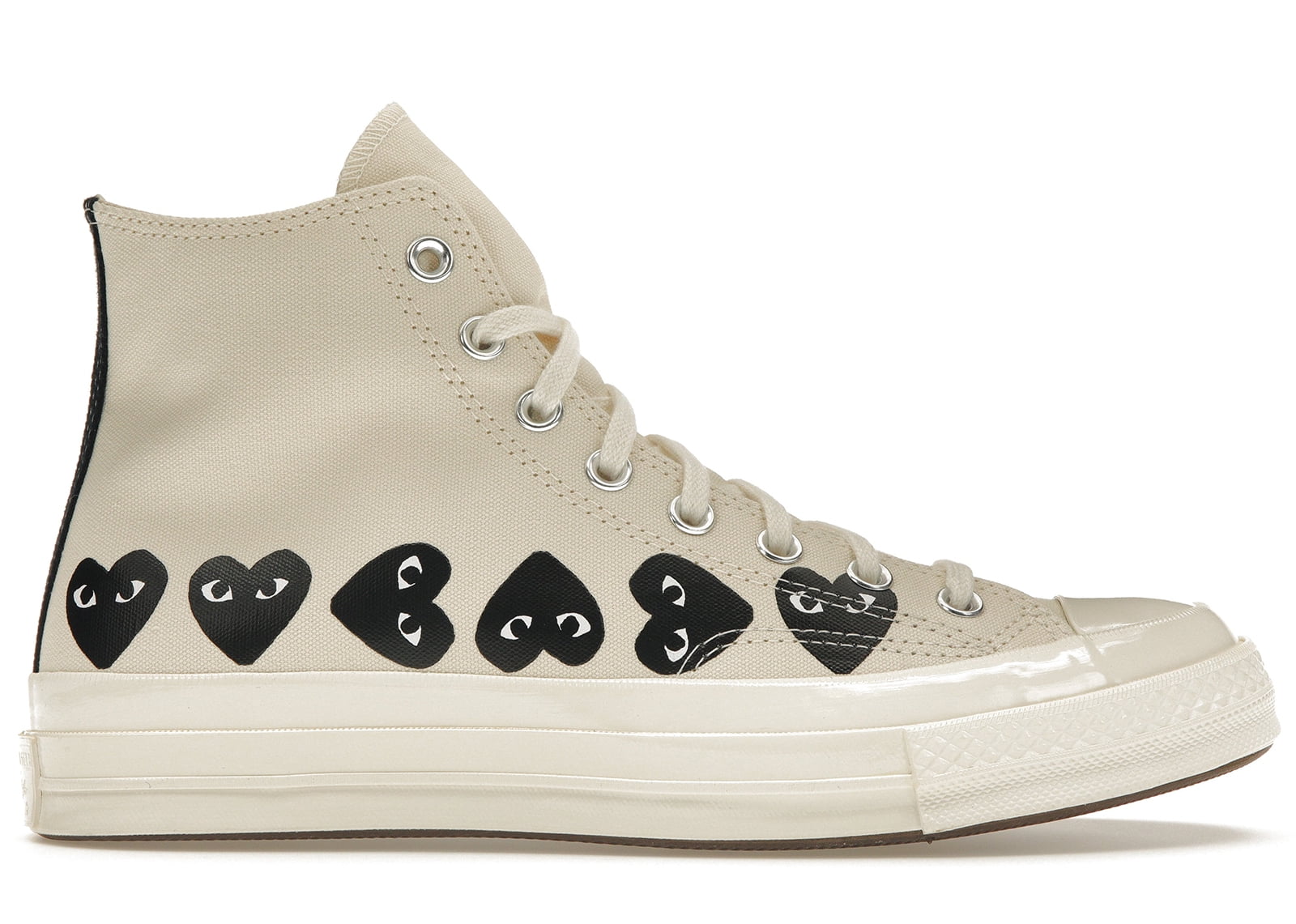 Converse Men's Chuck Taylor All Star 70 Hi Comme des Garcons PLAY Multi ...