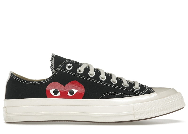 Converse Men's Chuck Taylor All Star 70 Ox Comme des Garcons PLAY Black ...