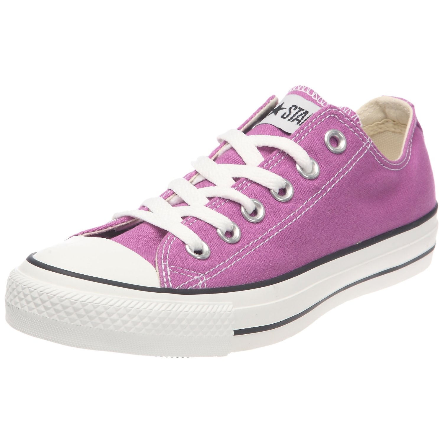 Converse Ox Girl's Iris Orchid Sneakers - Walmart.com