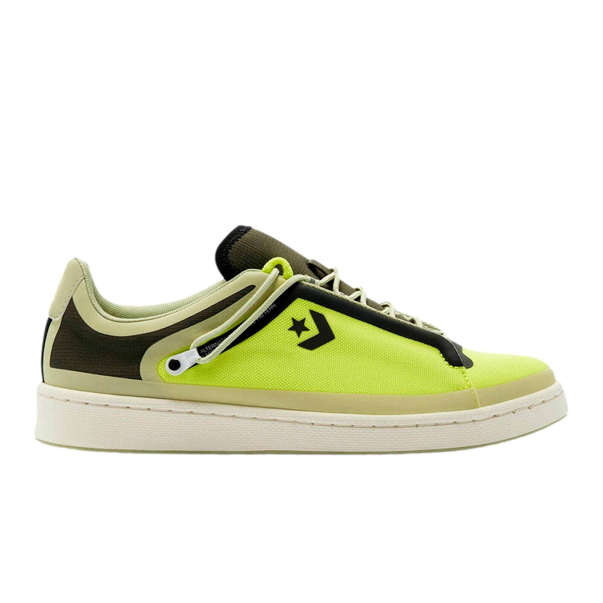 Converse Pro Leather OX Lemon Venom/Black/Egret 169523C Men's Size 6.5 ...
