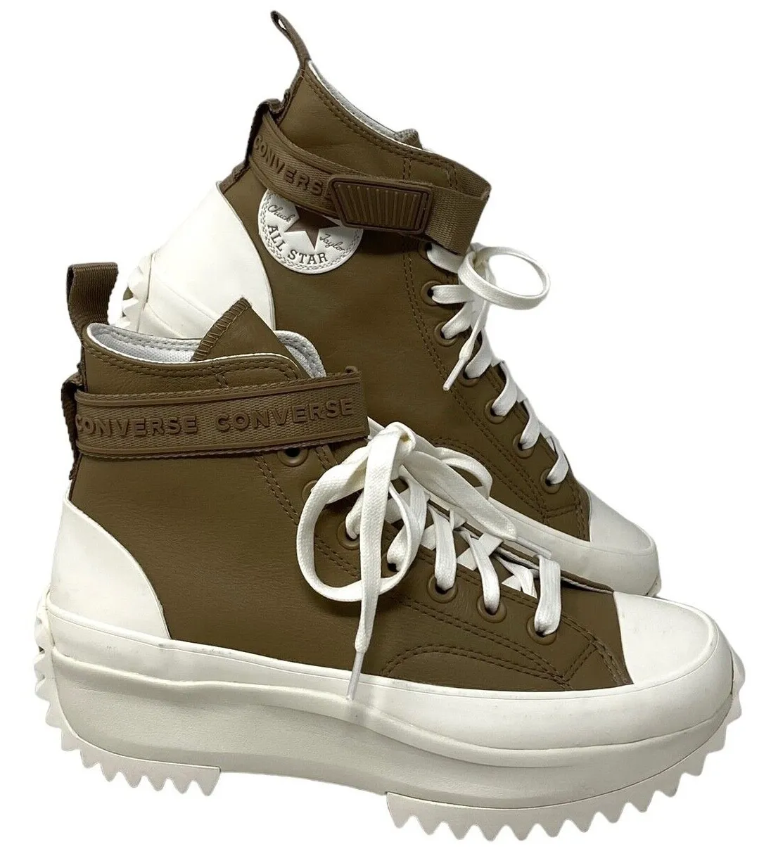 Converse Run Star Hike Platform Leather Sneaker Sand Dune A04268C ...