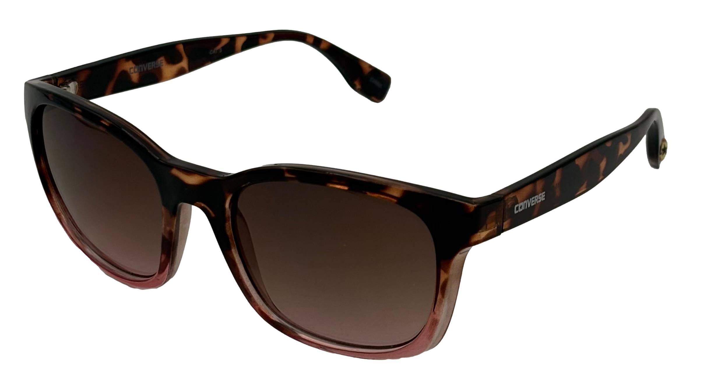 Converse Tortoise Pink Mens Sunglass Rectangle Plastic Brown Gradient ...