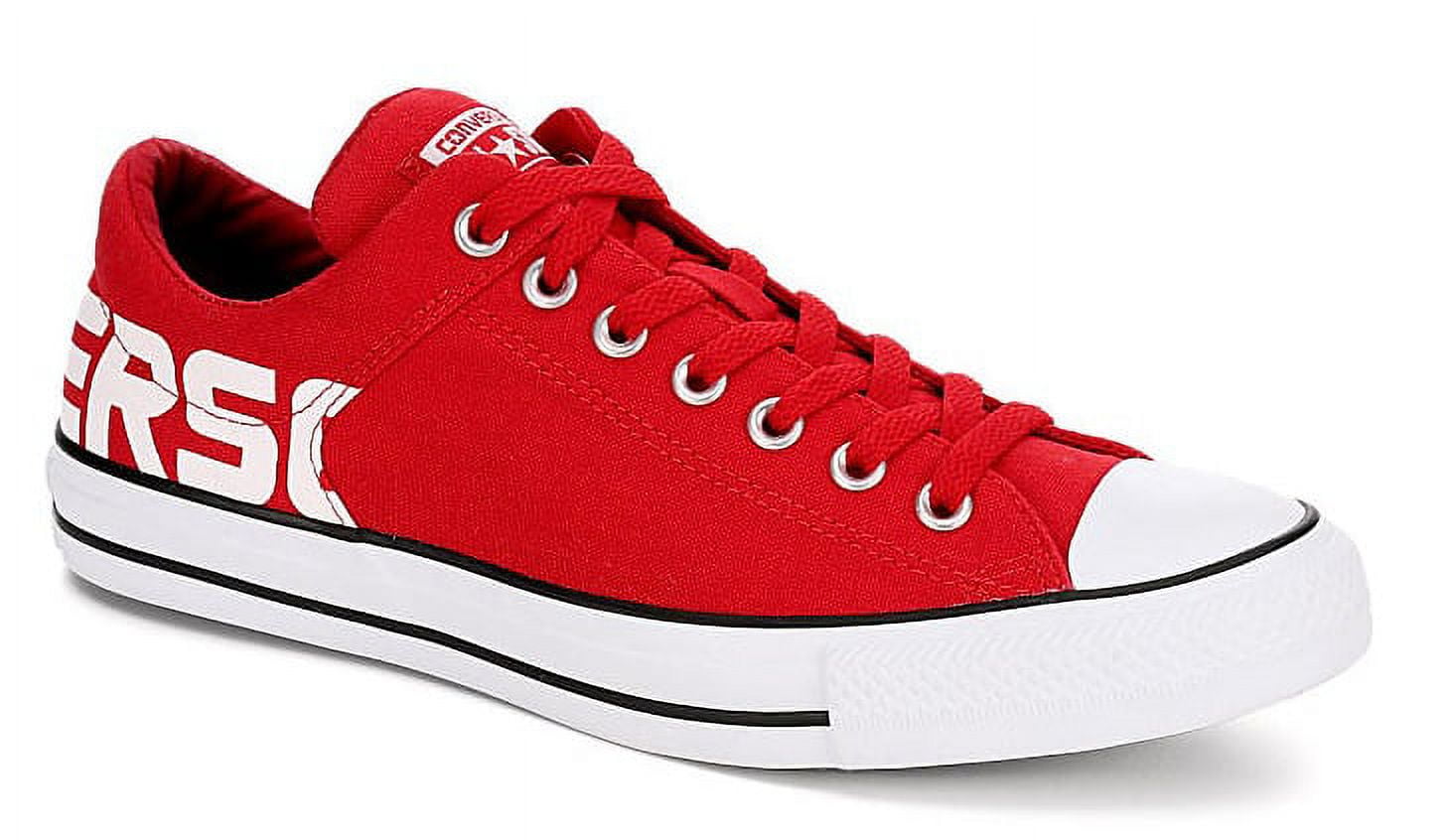 Converse Unisex CHUCK TAYLOR ALL STAR HIGH STREET, ENAMEL RED/BLACK ...