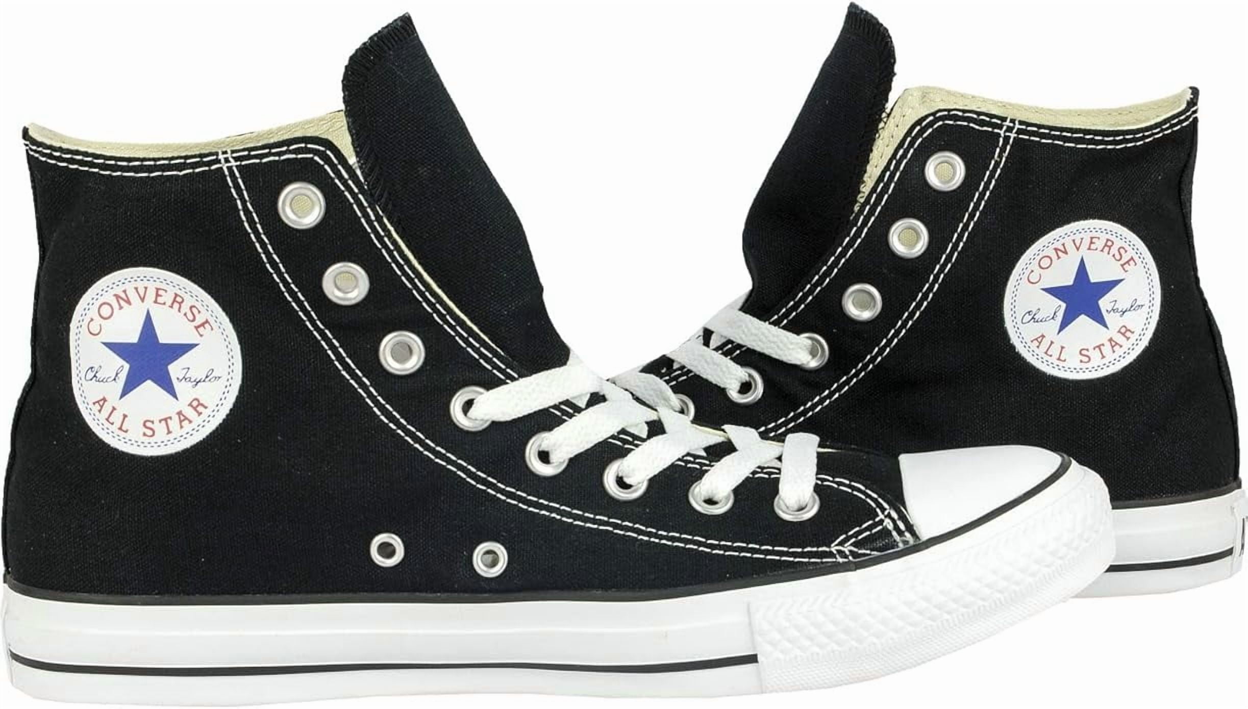 Converse Unisex Chuck Taylor All Star High Top BLACK M7/ W9 - Walmart.com