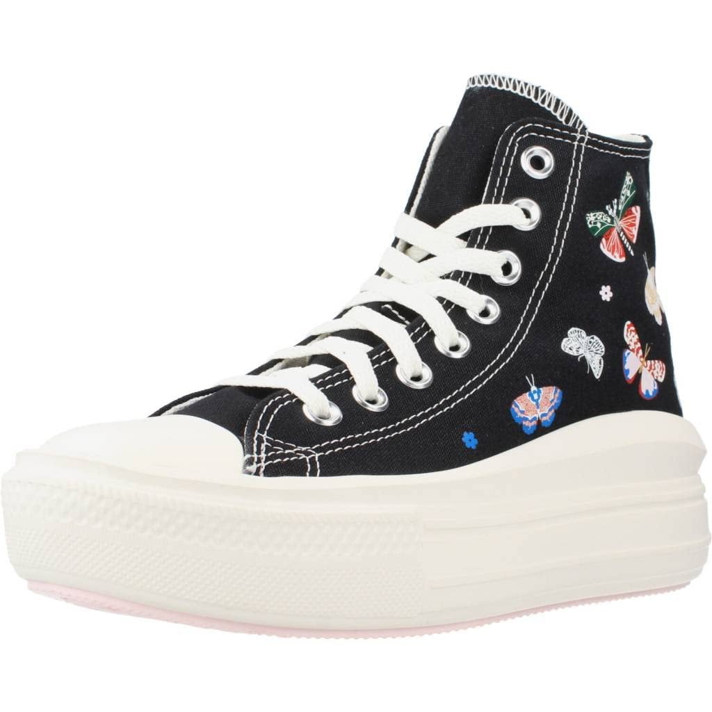 Converse Women's Chuck Taylor All Star Lift, Black/Egret/Decade Pink ...